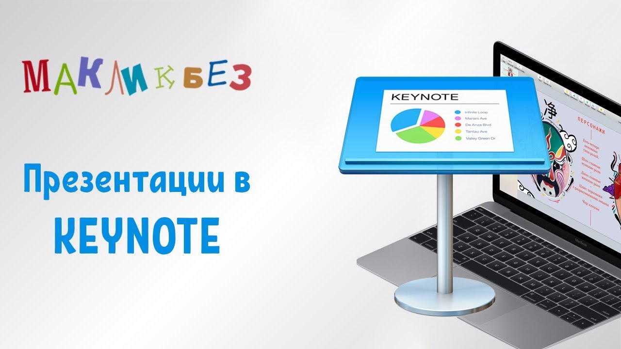 Презентации в Keynote МакЛикбез Youtube
