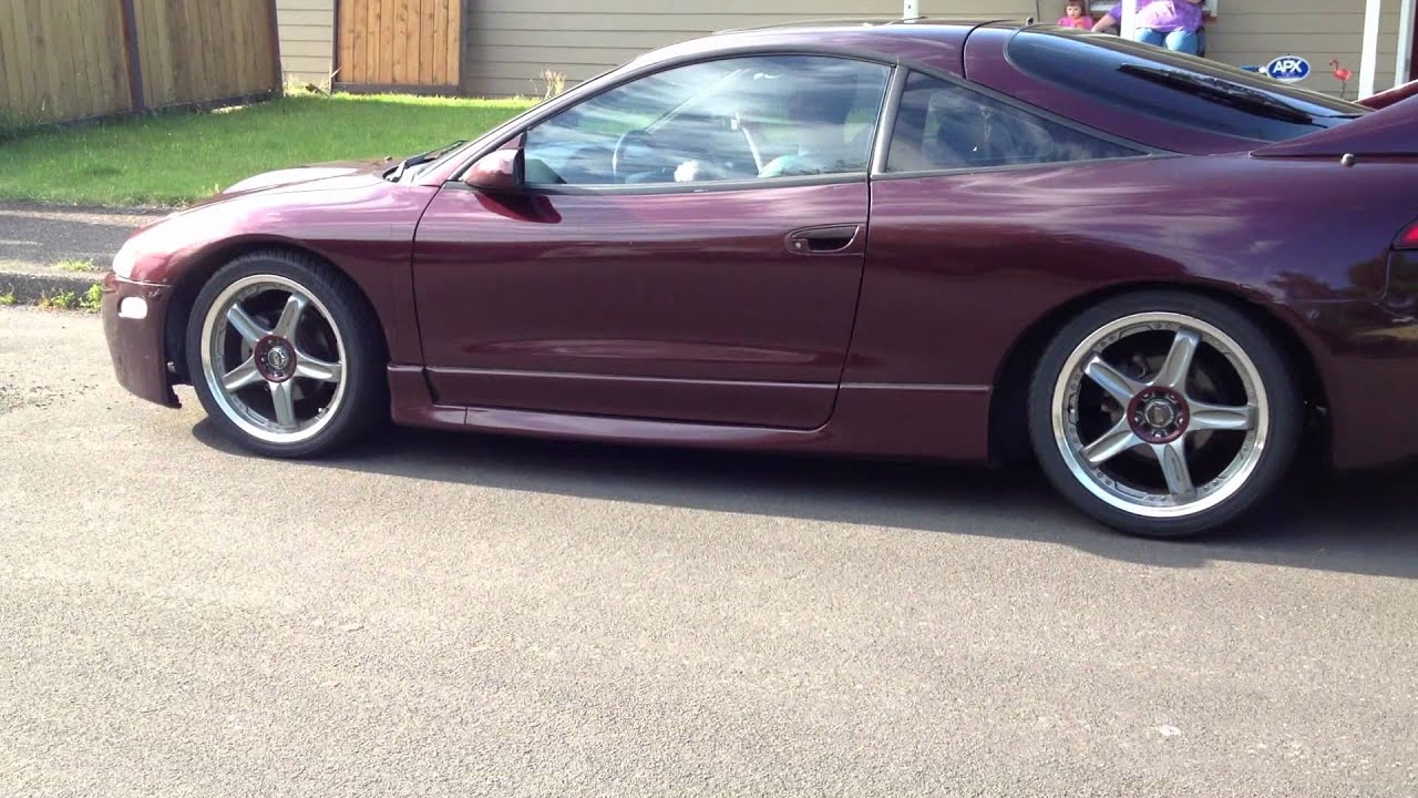 97 Eclipse GSX walkaround and start - YouTube