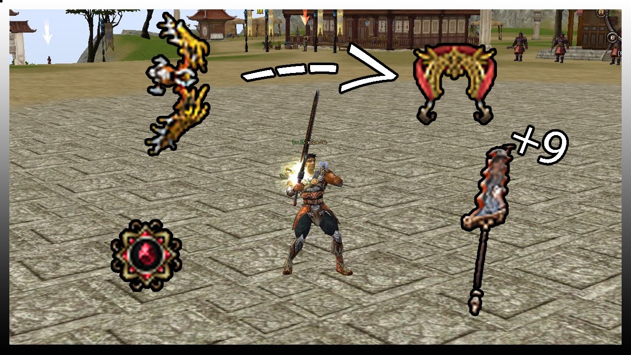 CAT DE REPEDE FACI UN ARC PHOENIX +8?? - Metin2 Kirin Ruby [12] - YouTube