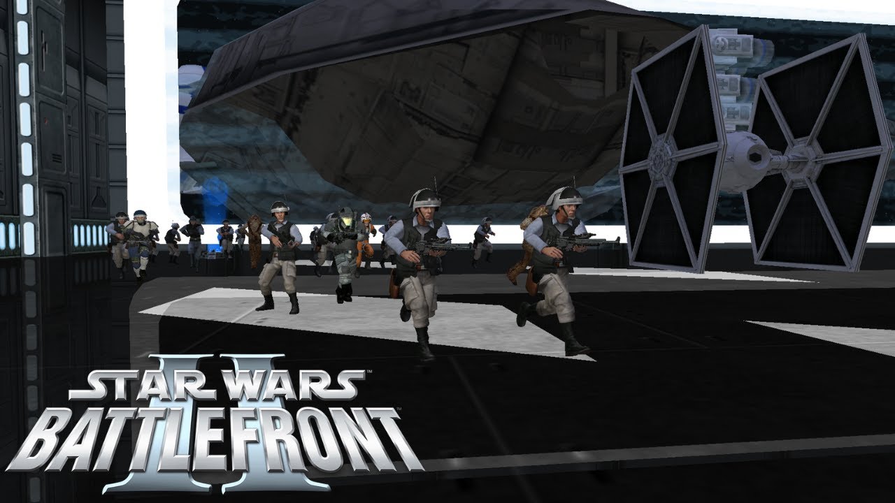 Star Wars Battlefront 2 (2005)- Star Destroyer Assault Map Mod - YouTube