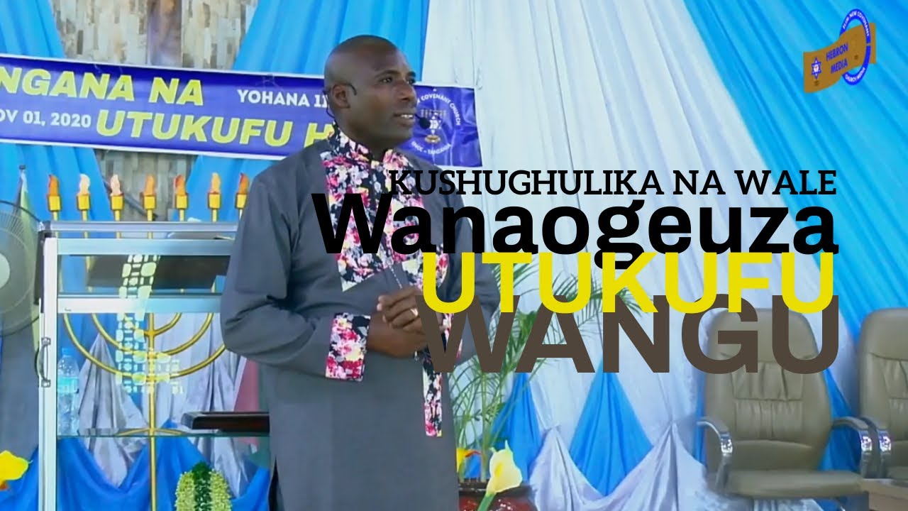 Kushughulika na Wale Wanaogeuza Utukufu Wangu | Bishop Dr. Manasse DM ...
