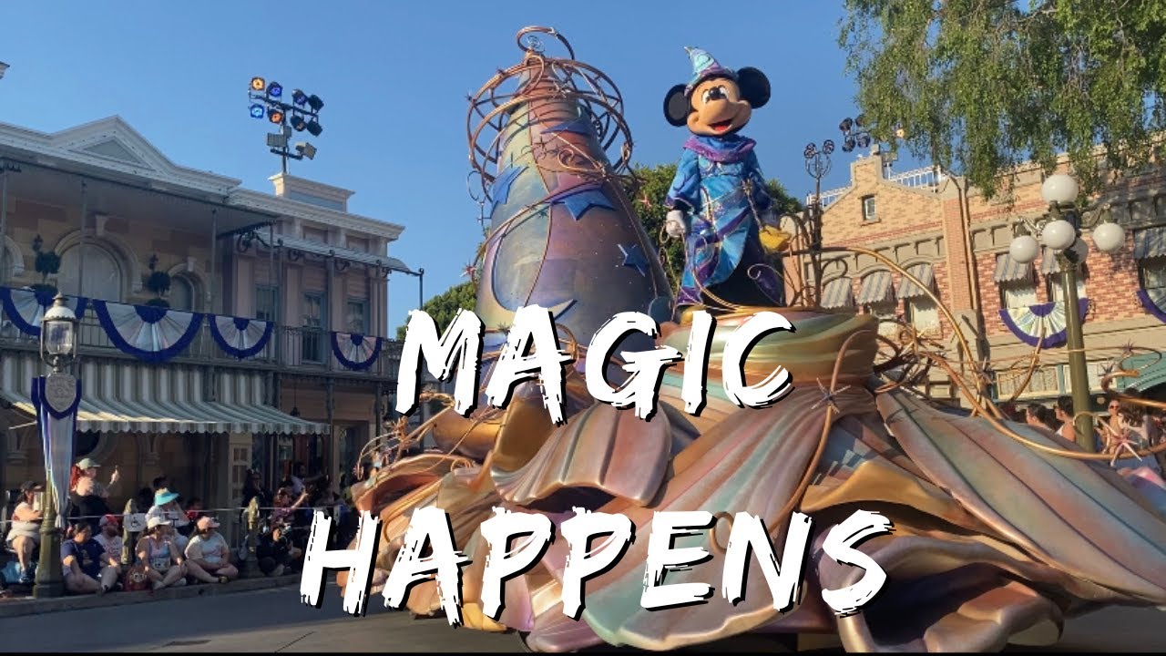 Disneyland Magic Happens Parade - YouTube