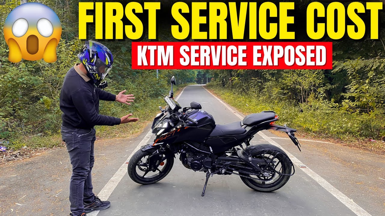 KTM 250 First Service Cost EXPOSED 🔥 Mileage, Oil Change & Real ...
