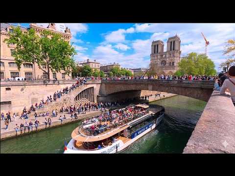What Notre-Dame Looks Like NOW (April 2026) 🇫🇷 Paris City Walk 4K HDR