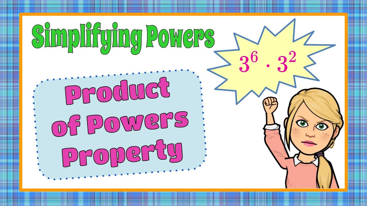 Simplifying POWERS | 8.EE.A.1 💗💙 - YouTube