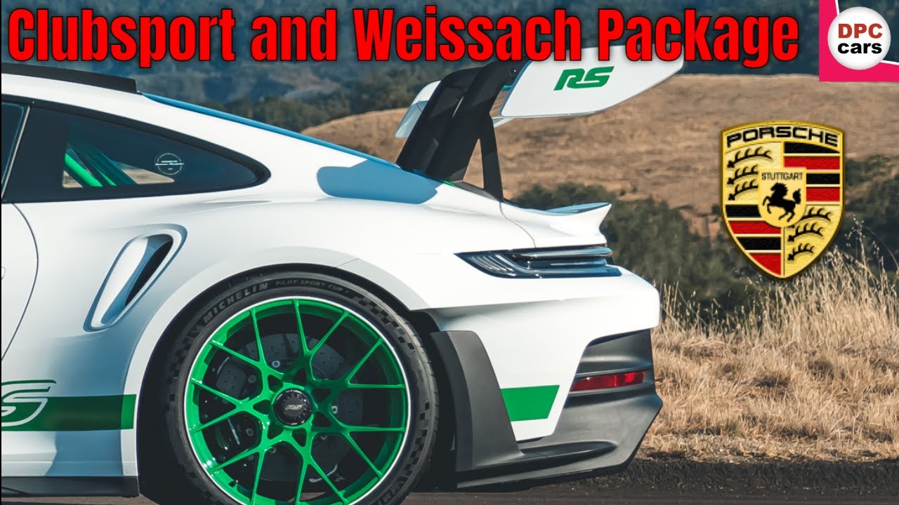 Clubsport and Weissach Package 2023 Porsche 911 GT3 RS Announcement ...
