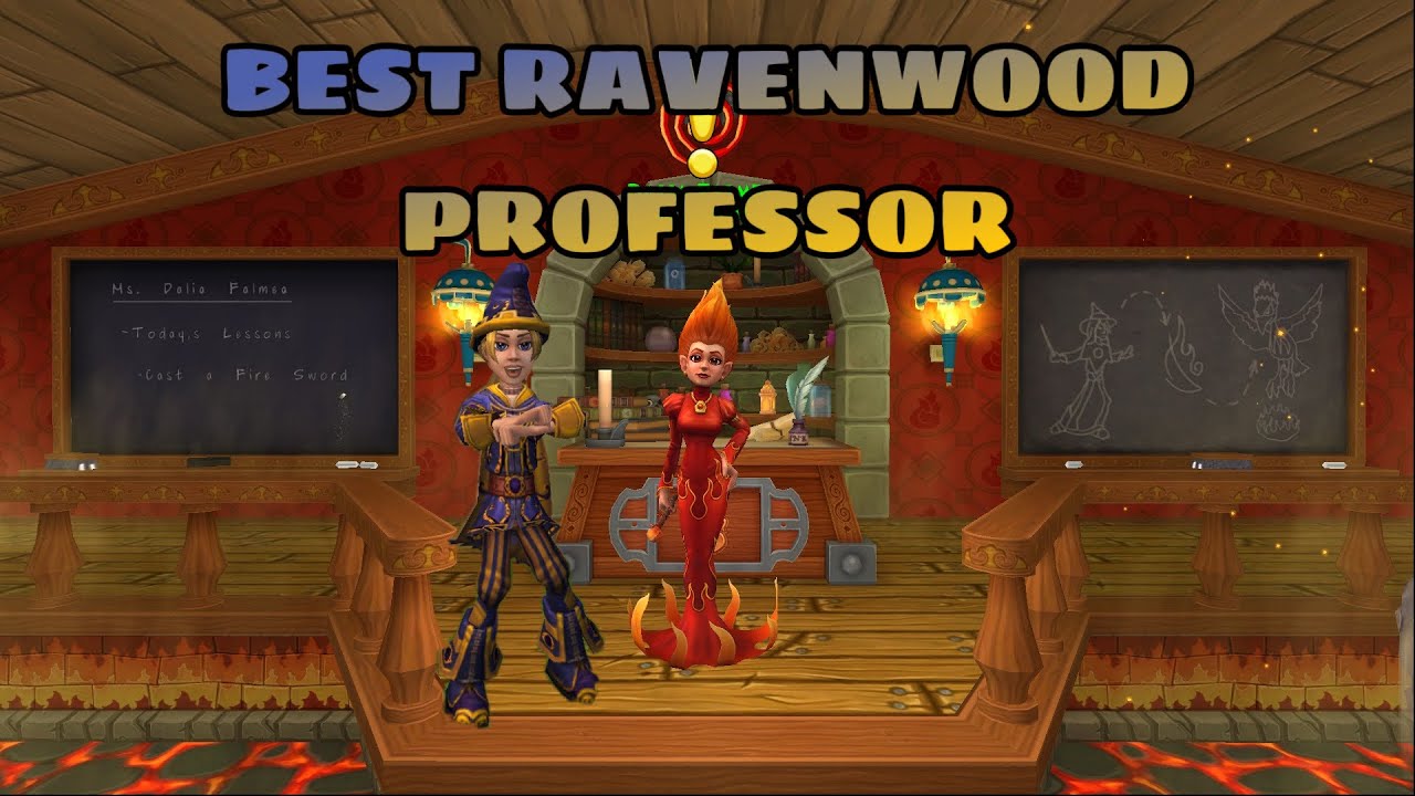 DAHLIA FALMEA IS MOMMY | Ranking The Ravenwood Professors Wizard101 ...