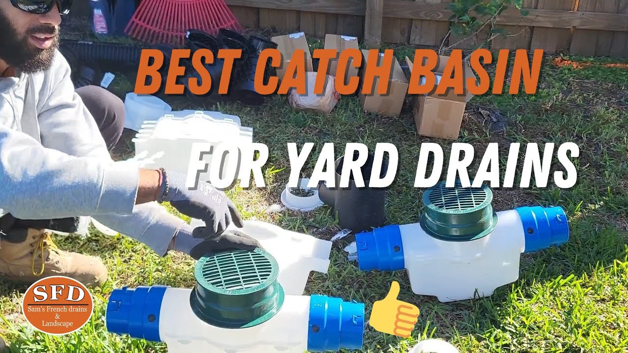 Best Catch basin for yard drains| See why we use FDM's catch basin for ...
