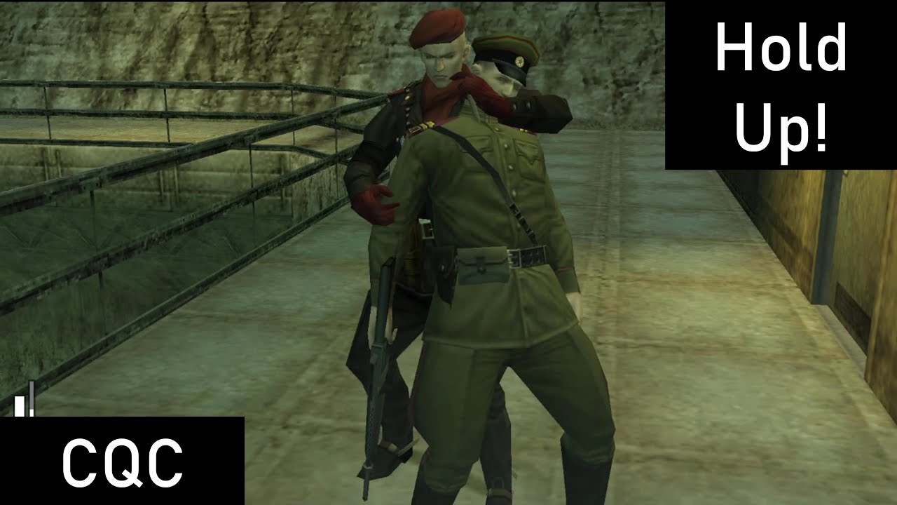 【METAL GEAR SOLID PORTABLE OPS ＋】CQC＆ホールドアップ 集 - YouTube