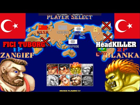 Street Fighter II - The World Warrior FICI TUBORG (Turkey) vs ...