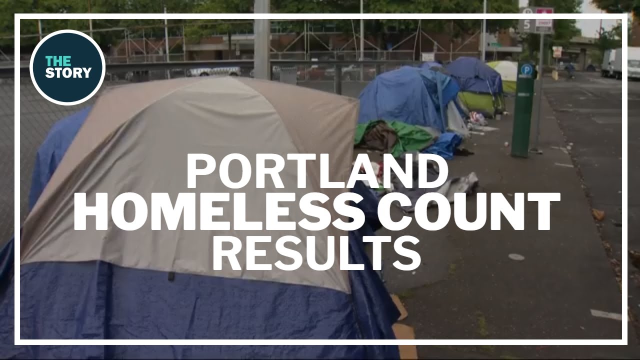 First count of Portland area's homeless population since 2019 - YouTube