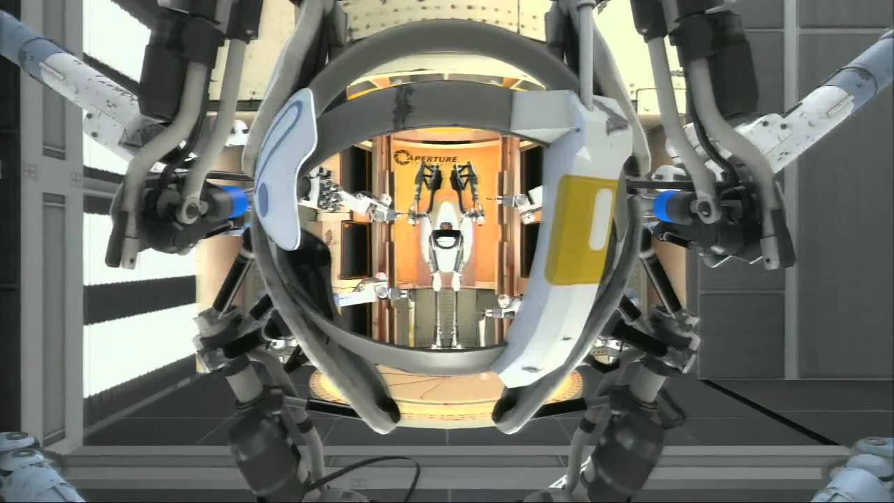 Let's Play Portal 2 Co-op Part 1: Meet Atlas and P-Body - YouTube