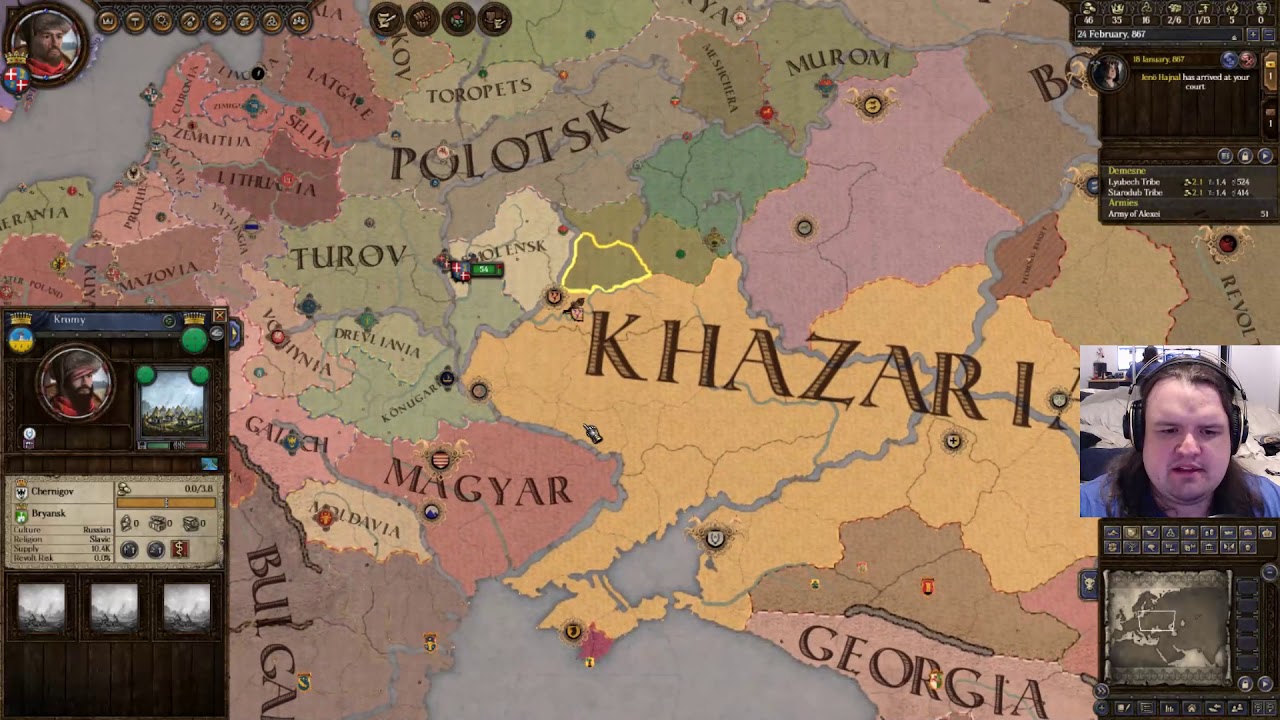 CK2 Russian Hegemony 1 - YouTube