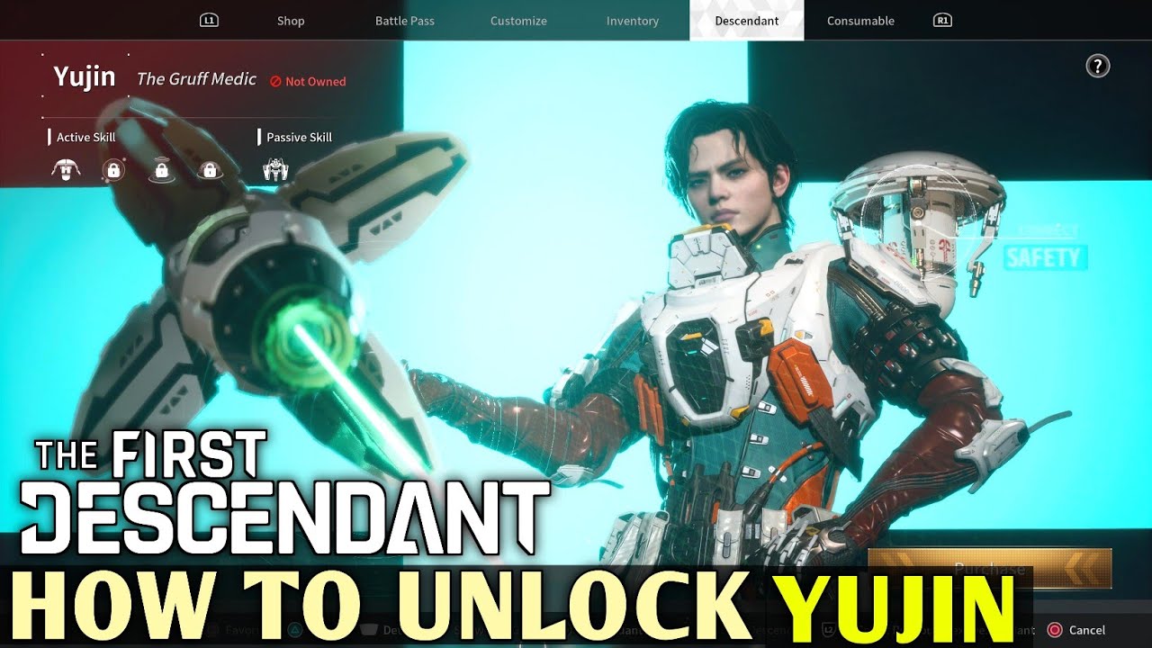 How to Unlock Yujin THE FIRST DESCENDENT Yujin Unlock | The First ...