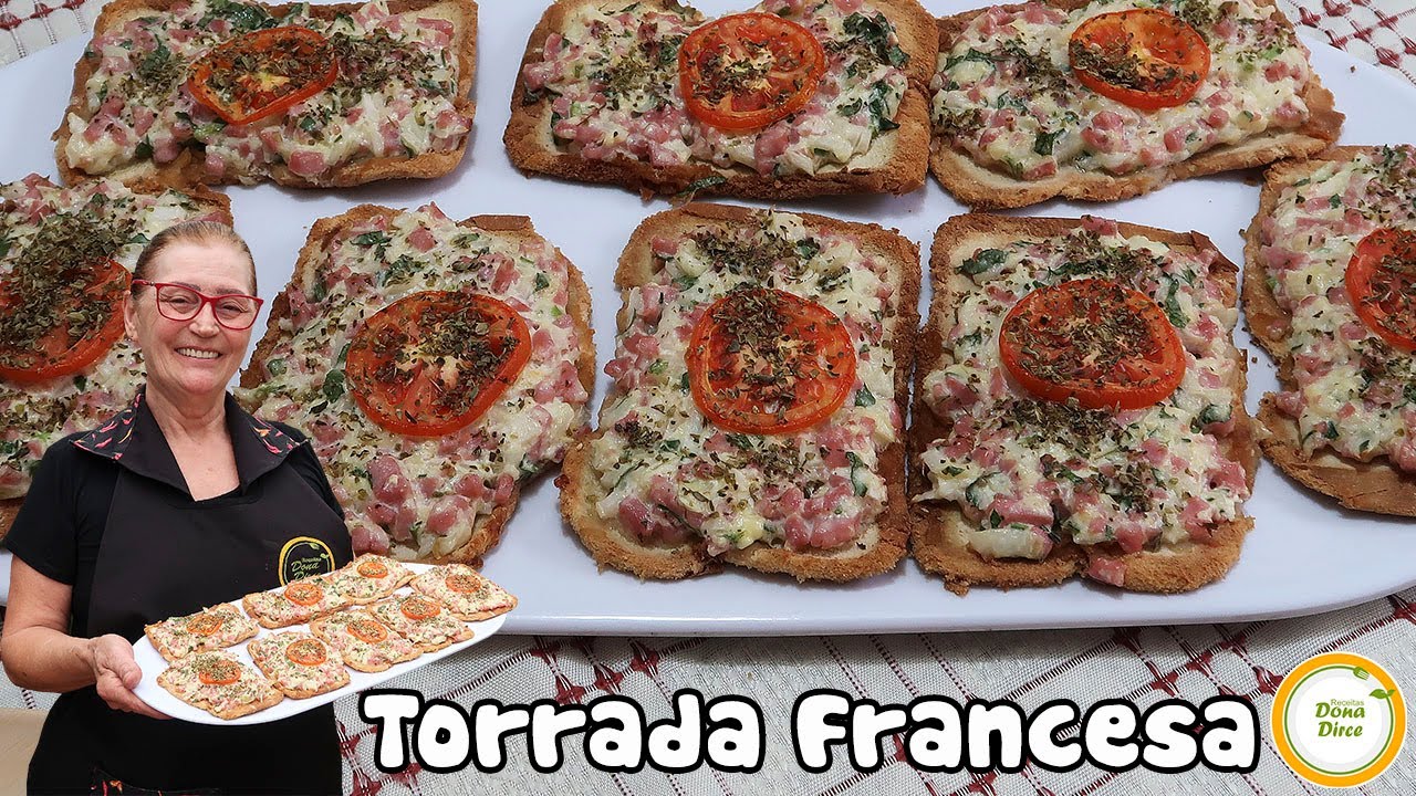 Torrada Francesa | Canapés Lanchinhos Petiscos para Festas | Mini Pizza ...