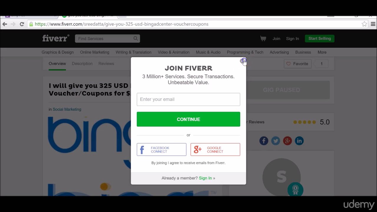 003 How To Create A Bing Ads Account.mp4 - YouTube