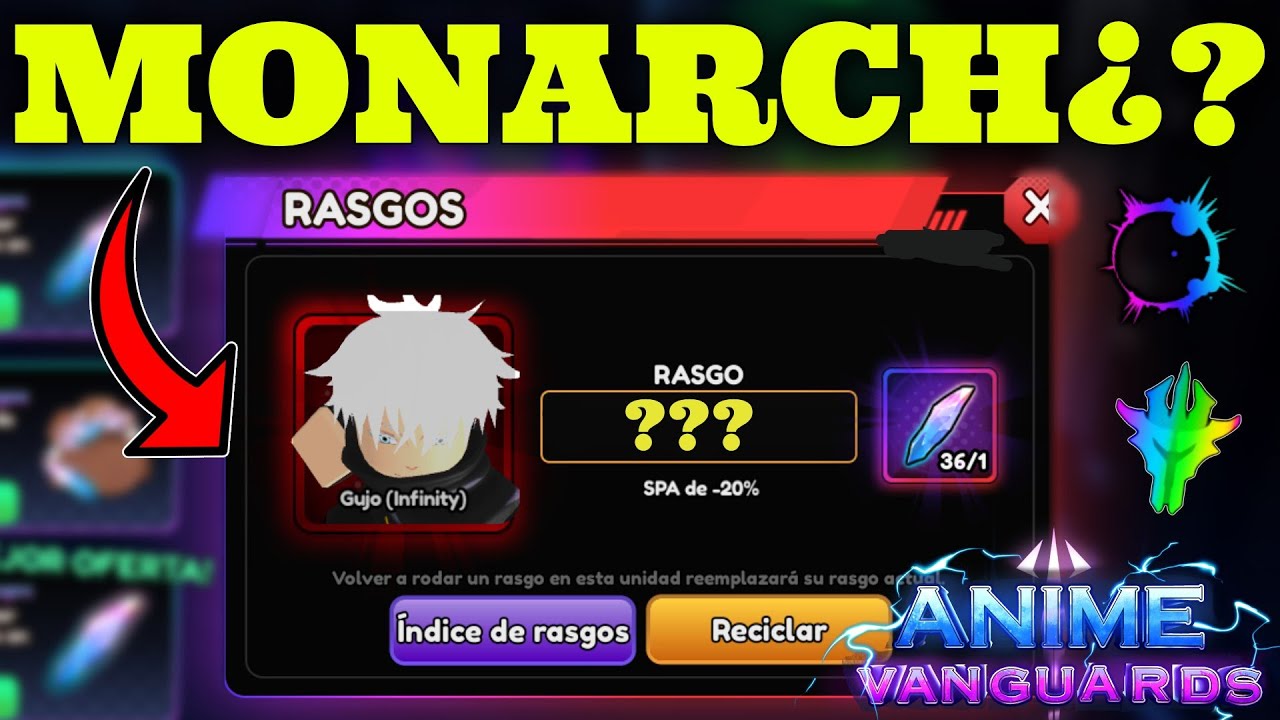 LE CONSIGO UNA PASIVA A GOJO INFINITY EN ANIME VANGUARDS ROBLOX - YouTube