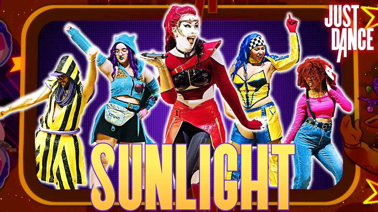 Just Dance 2025 | SUNLIGHT | Gameplay with 19 COSPLAYERS in public at ...