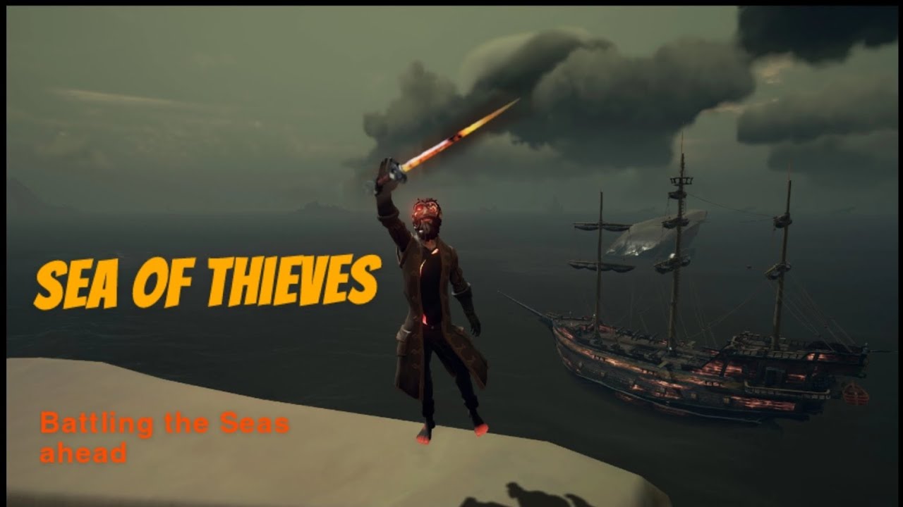 Sea of Thieves! Taking on the Flaming Ship and More! #seaoftheives ...