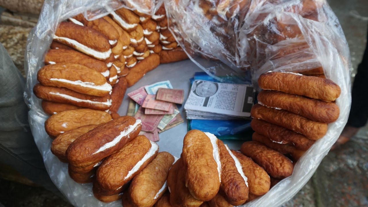 Village Bazar in bangladesh | famous street food modhu bon in rupsha ...