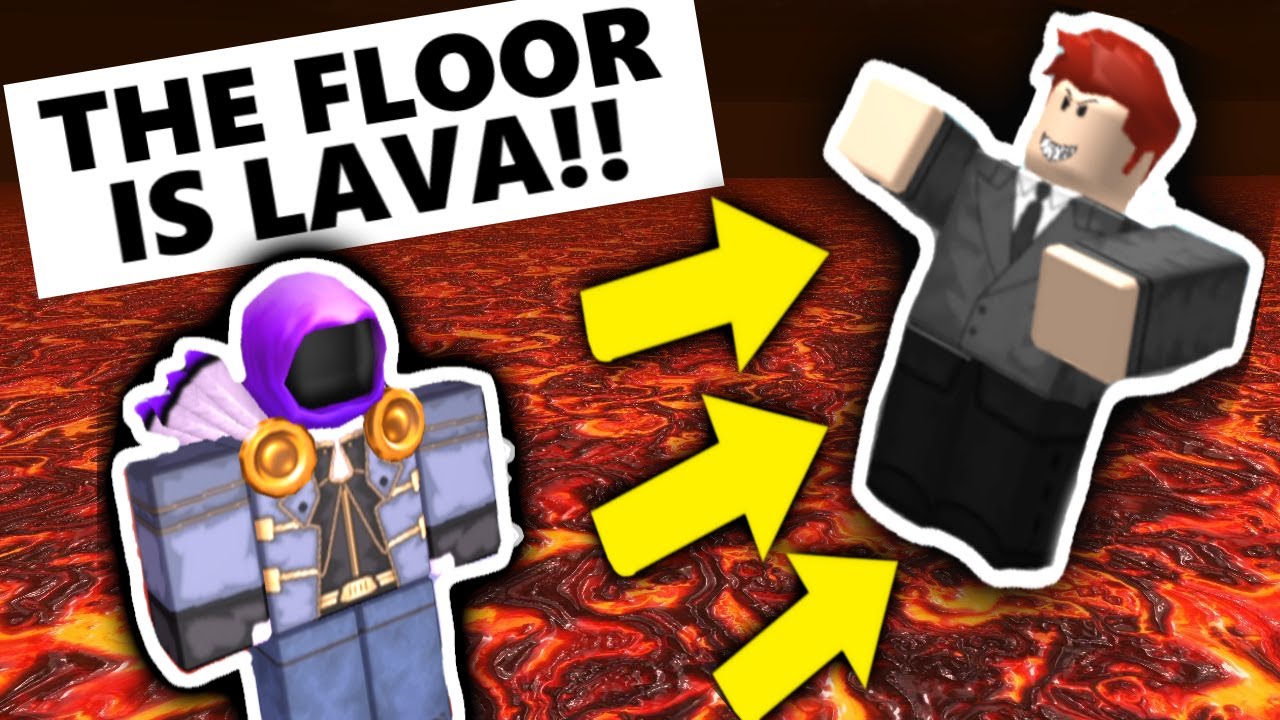 THE FLOOR IS LAVA ON ROBLOX AT 3:00 AM - YouTube