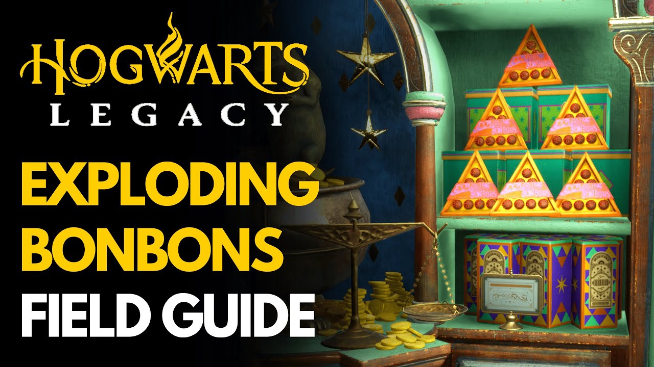 Exploding Bonbons Field Guide Hogwarts Legacy - YouTube
