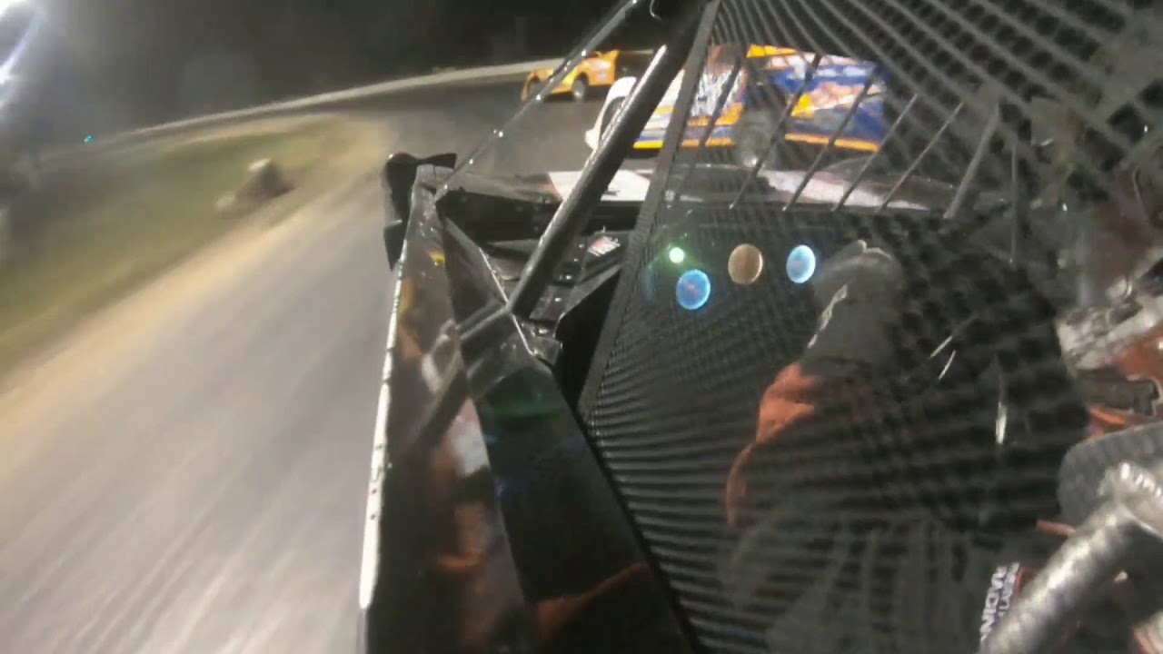 8-29-19 US30 Speedway Late Model A Feature Cory Dumpert in car camera ...