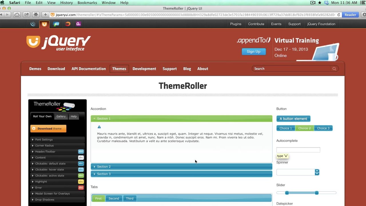 How to Build jQuery Themes : Internet Tech Tips - YouTube