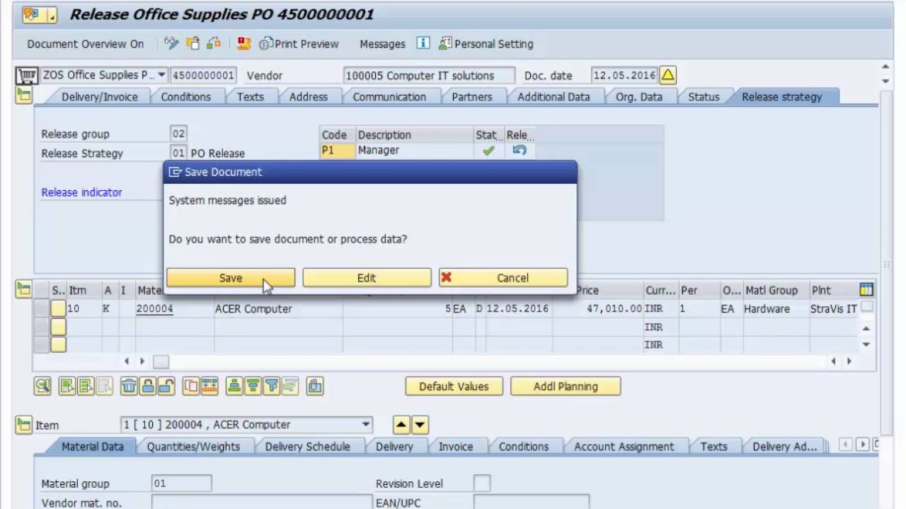 SAP S/4 HANA - Procure to Pay Consumption - YouTube