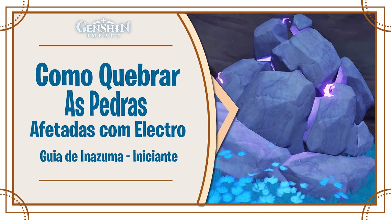 GENSHIN IMPACT: COMO QUEBRAR PEDRAS ELETRIFICADAS EM INAZUMA - YouTube