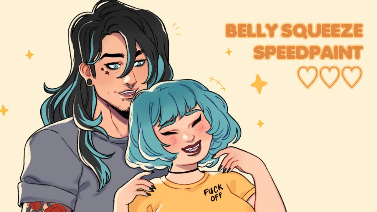 Speedpaint: Belly Squeeze - YouTube
