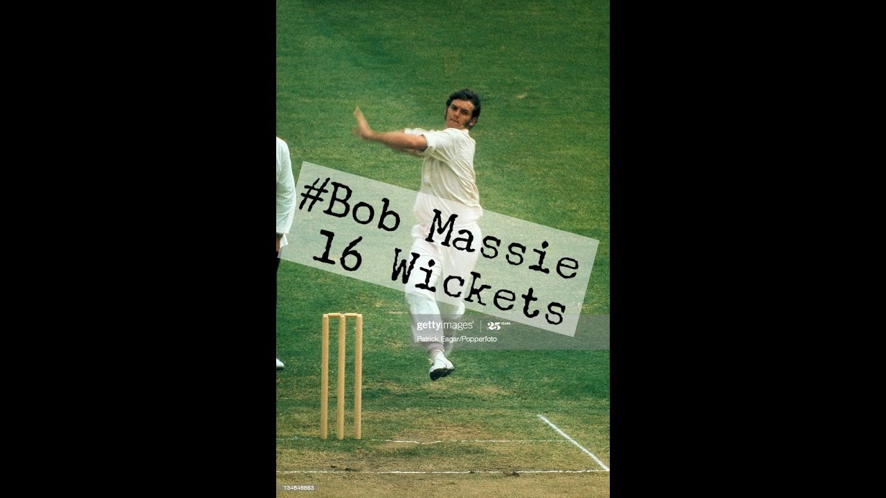 Bob Massie [16wickets] on debut at Lords during the 1972 Ashes ...