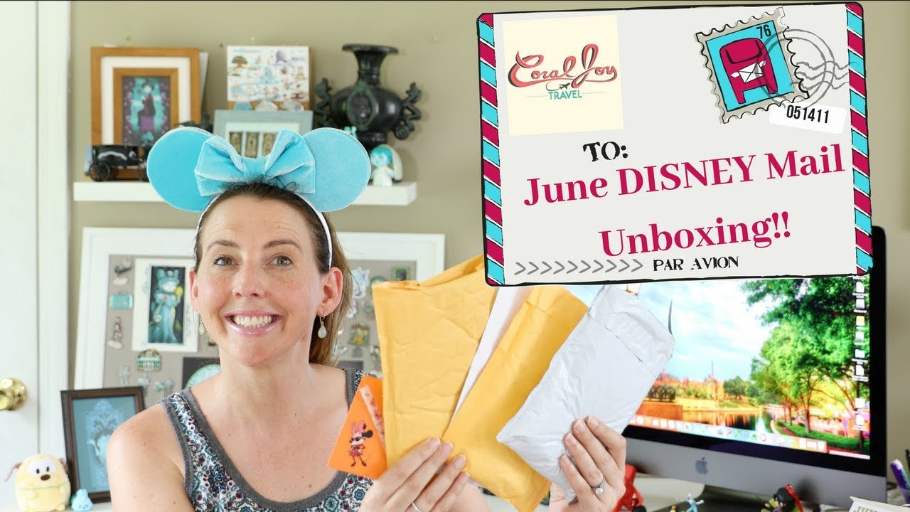 DISNEY Magic Mail from Friends AND DISNEY Pin Unboxing! - YouTube