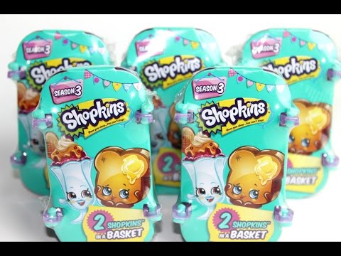 Shopkins Season 3 Blind Basket Opening #3