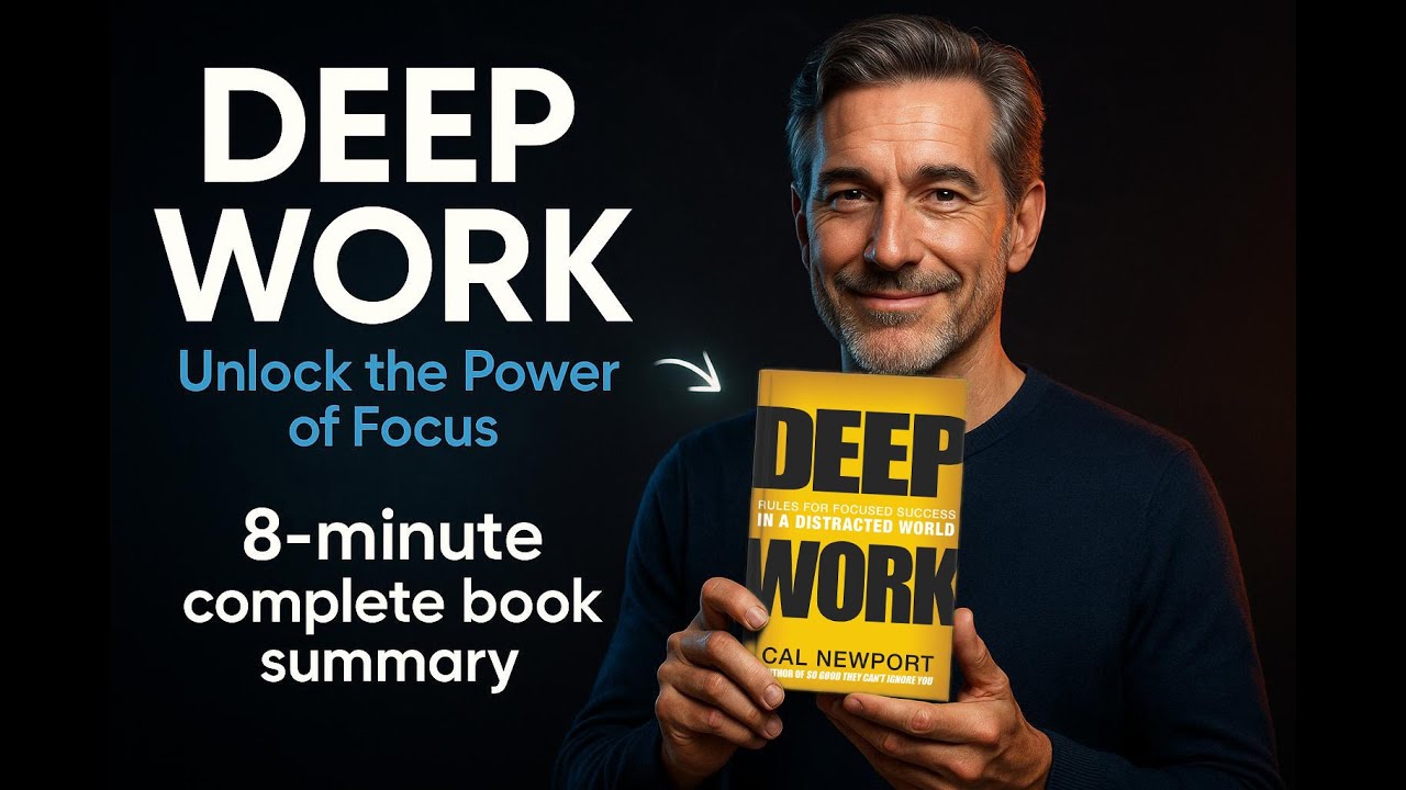 Deep Work by Cal Newport - Book Summary - YouTube