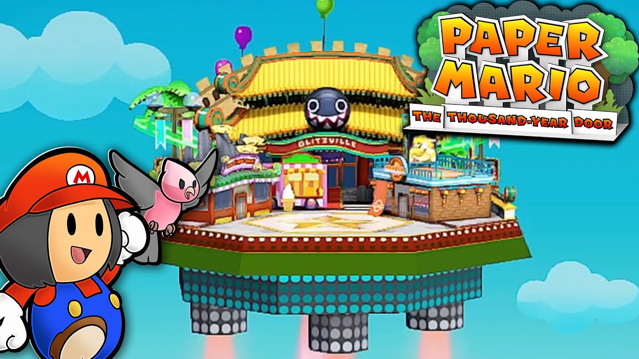 Paper Mario The Thousand Year Door (Switch) - Part 23: "Glitzville ...