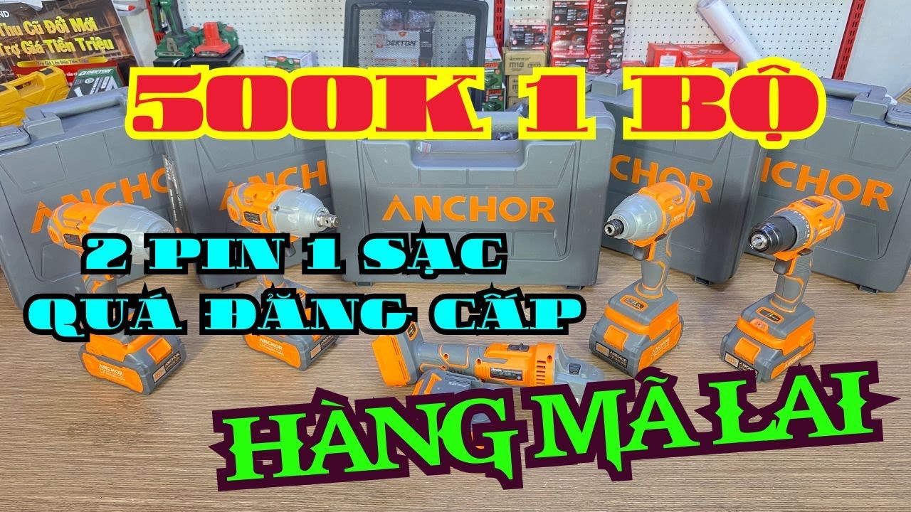 ⚡Thanh lý máy pin hàng mã lai giá sốc tới óc | MÁY MÓC VIỆT NAM - YouTube