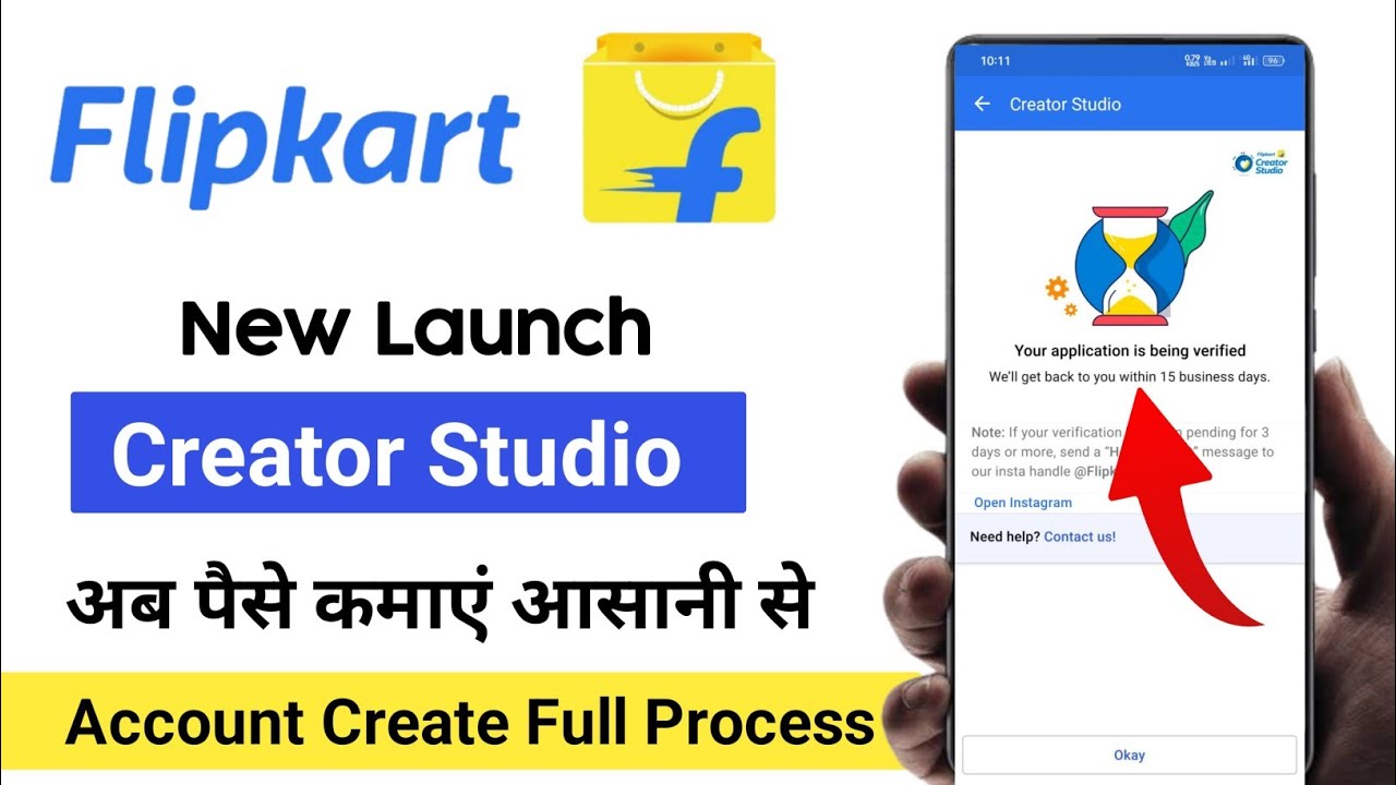 How To Create Flipkart Creator Studio Account | Flipkart creator studio ...