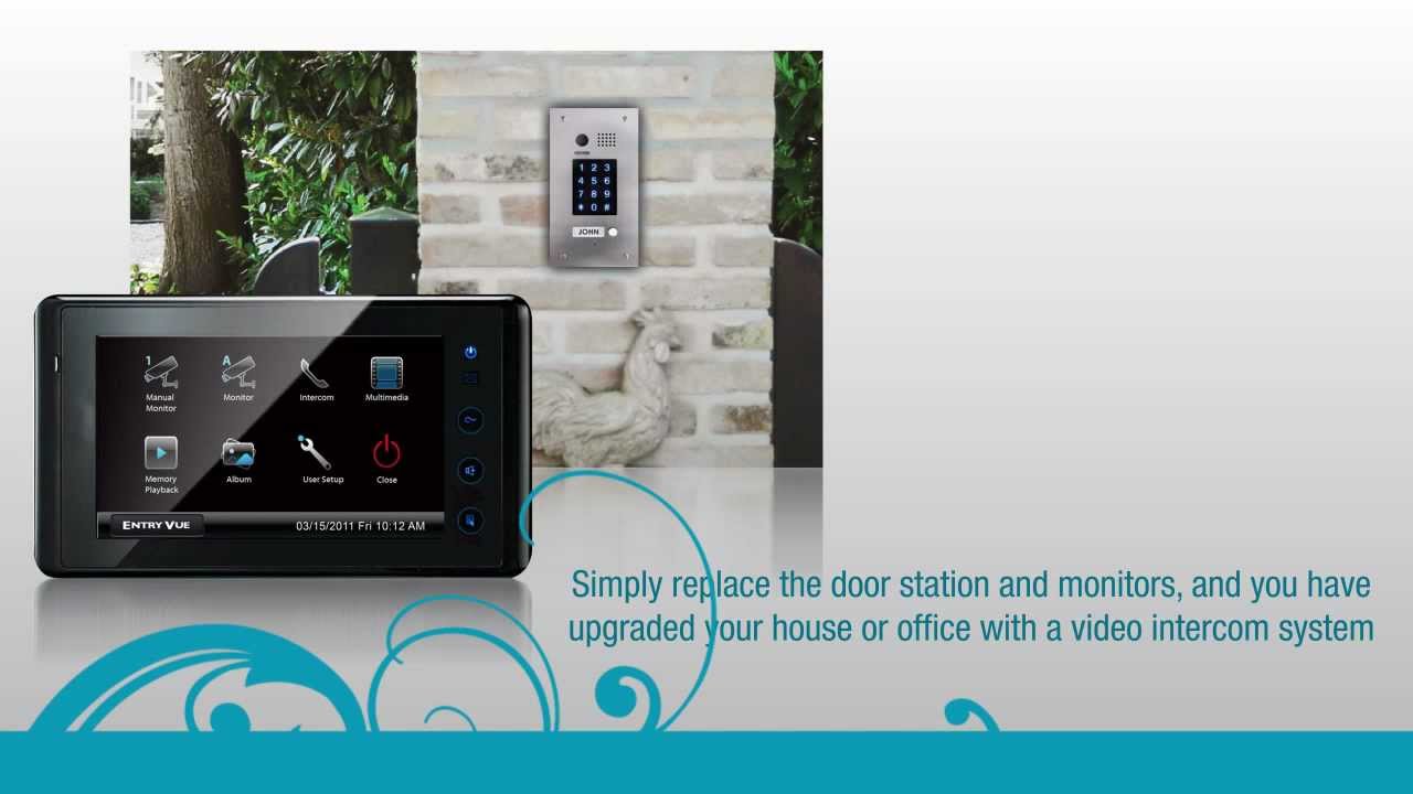 Entryvue VD-950 review video intercom system - YouTube