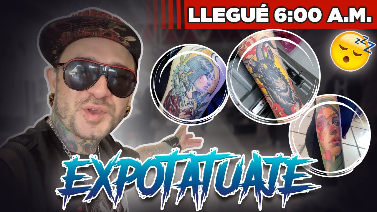 TATUANDO EN LA EXPO TATUAJE GUANAJUATO EN LEON // MEJOR TATUAJE ...