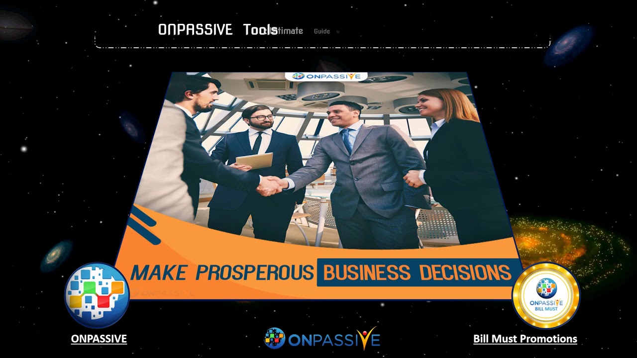 ONPASSIVE Tools Ultimate Guide to Make Smart Business Decisions - YouTube