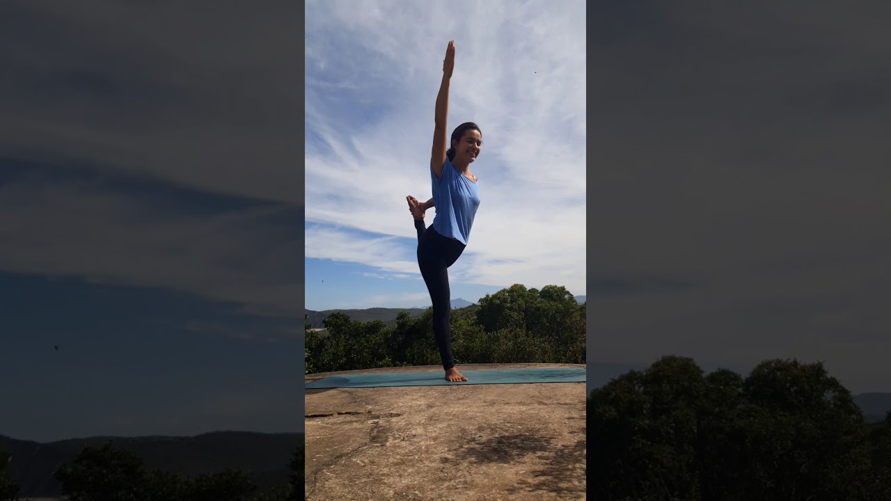 Day 15- Balance: Dancer pose - YouTube