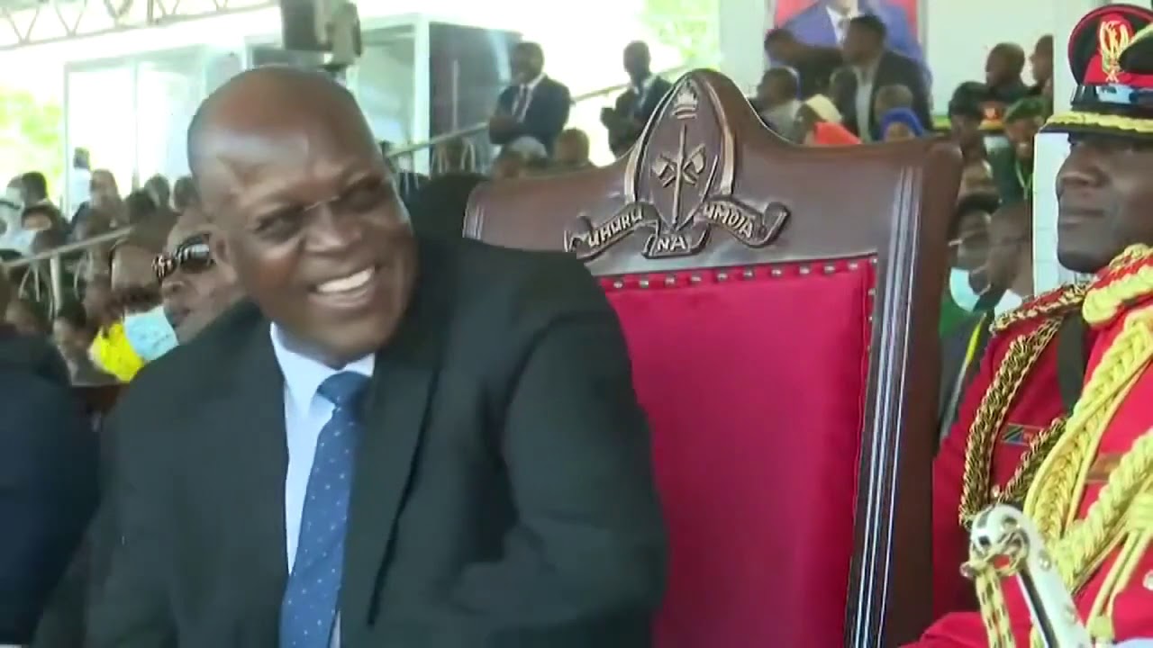 FUNNY SPEECH BY PRESIDENT MUSEVENI AT MAGUFULI'S SWEARING IN CEREMONY ...