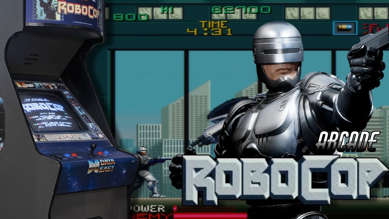 RoboCop Arcade (1988) Full Gameplay - YouTube
