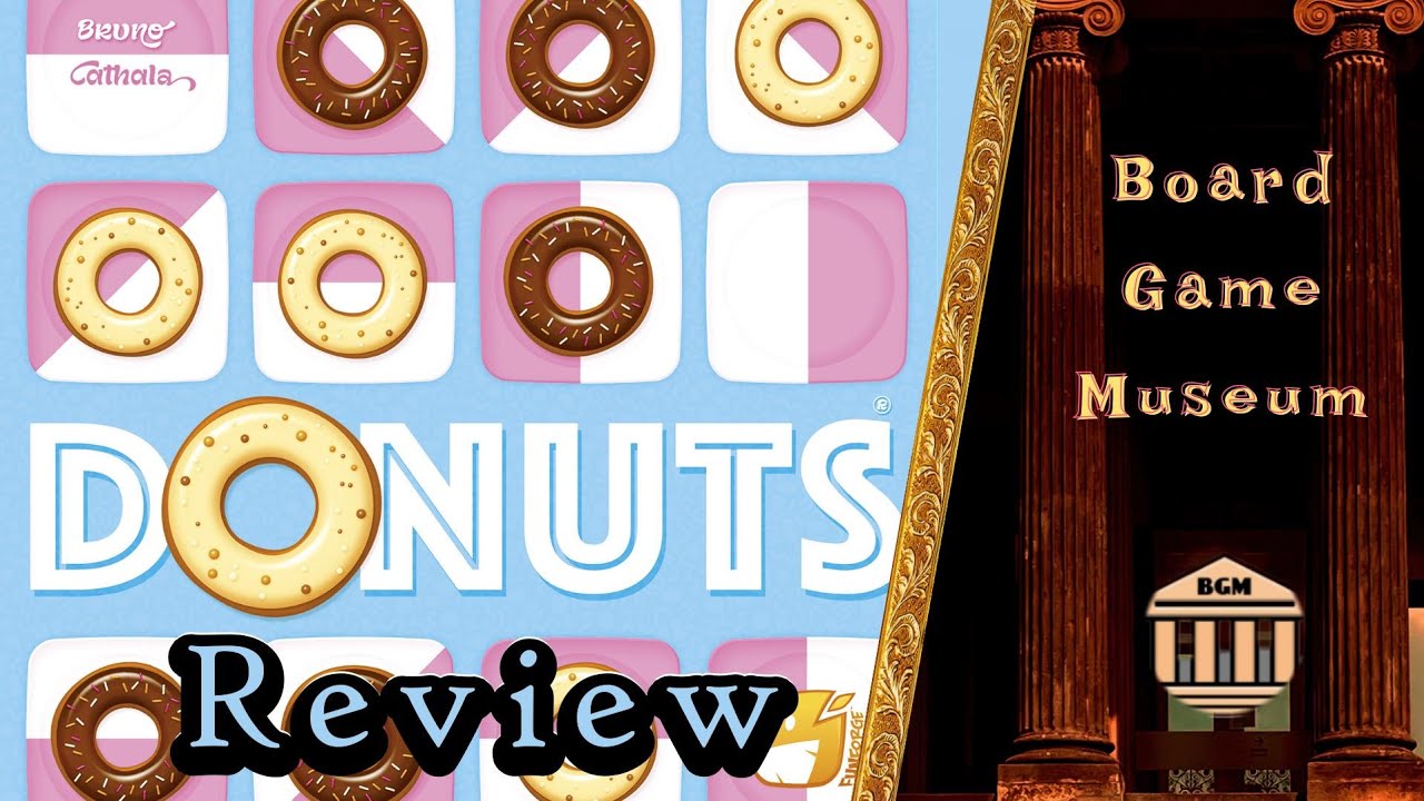 Donuts Board Game Review + How To Play (Funforge 2023) - YouTube