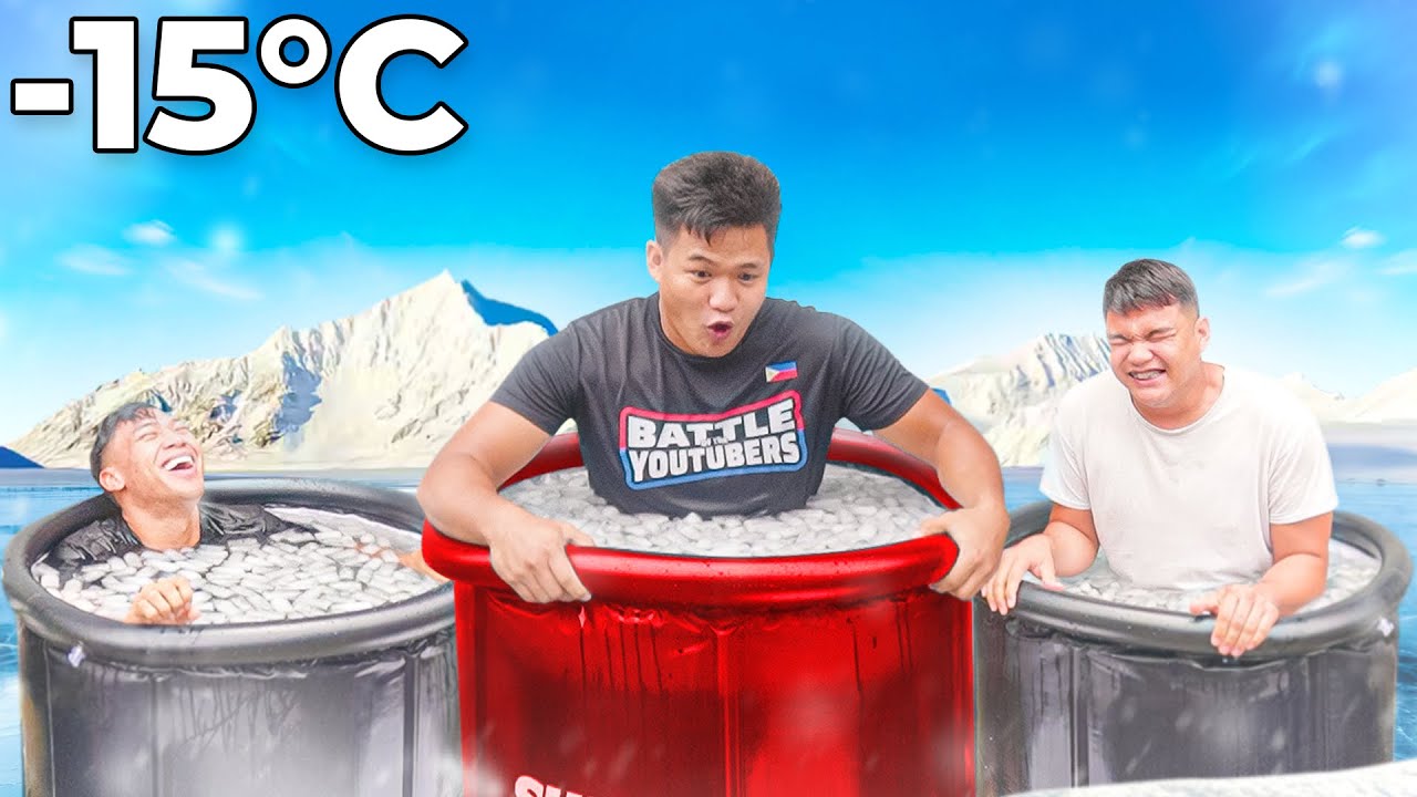 EXTREME ICE BATH CHALLENGE! (DI NAMIN KINAYA!) - YouTube