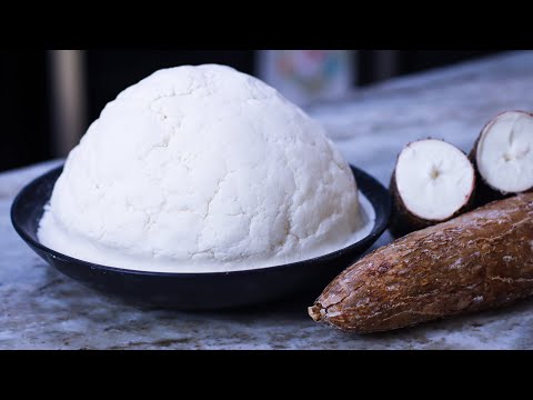 How To Make Cassava Dough - YouTube