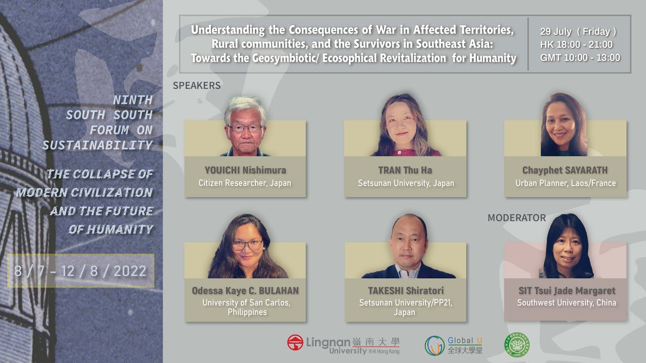 20220729 SSFS9 - Towards the Geosymbiotic/ Ecosophical Revitalization ...