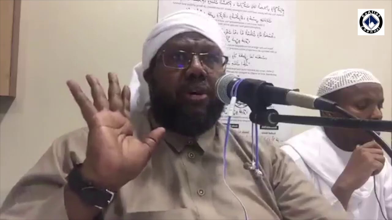 Su'aalihii iyo Jawaabihii Sh. Mohamed Idiris - YouTube