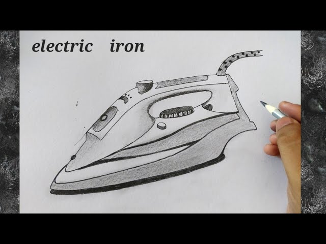 Electric Iron Drawing Patent Of The Day: Electric Flat Iron | Suiter